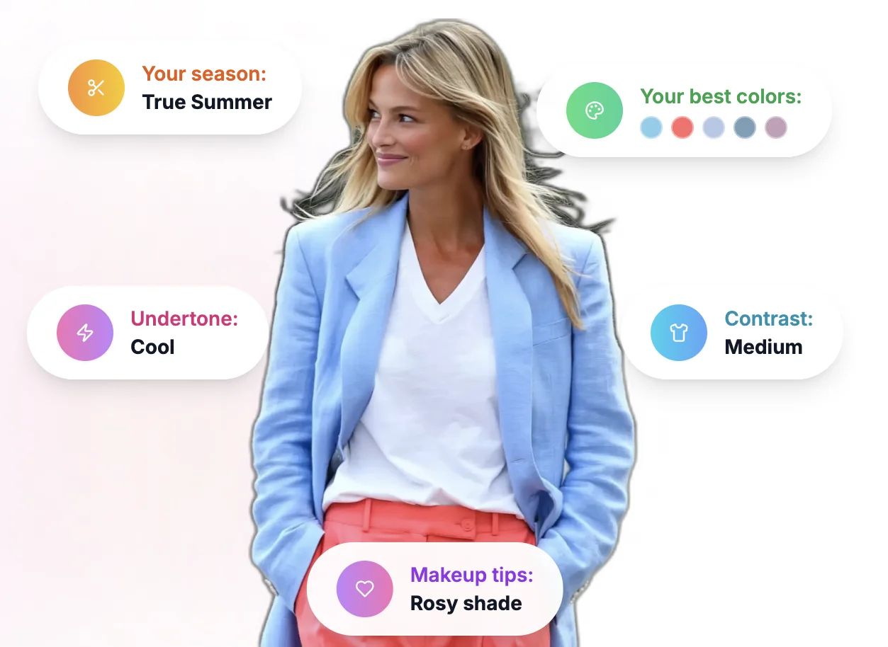 Summer Color Analysis: Cool & Soft Colors
